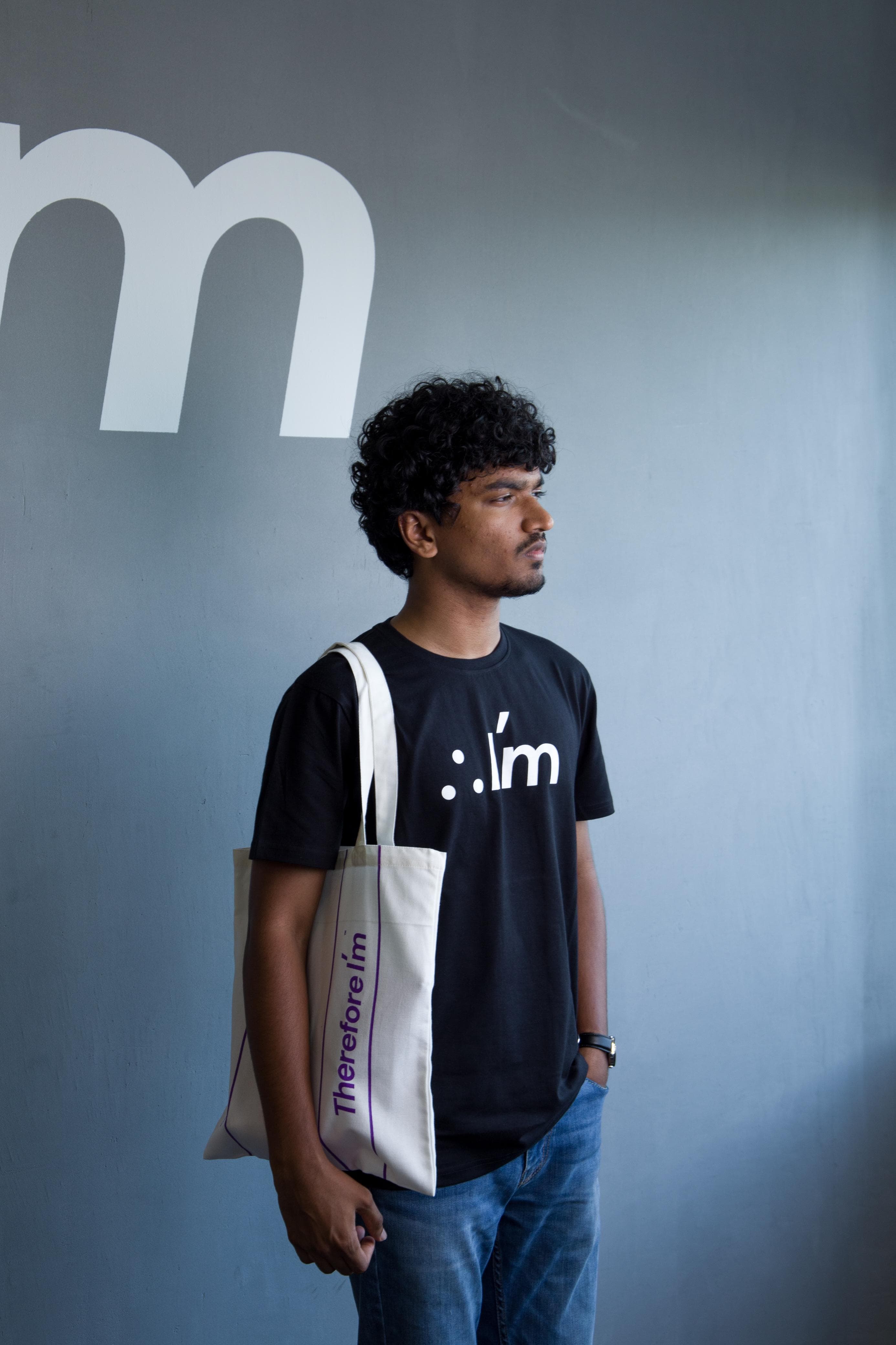 Therefore I'm T-Shirt ( Black )